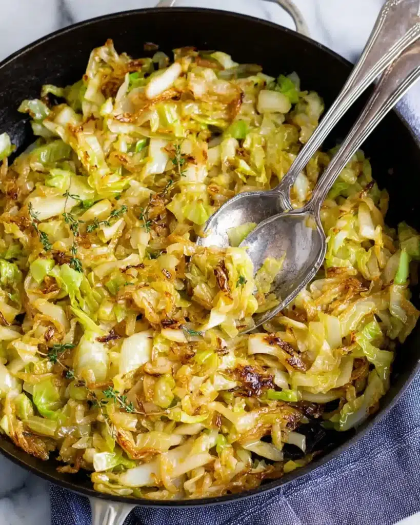 Sauteed Cabbage | Easy Thanksgiving Vegetable Side Dish