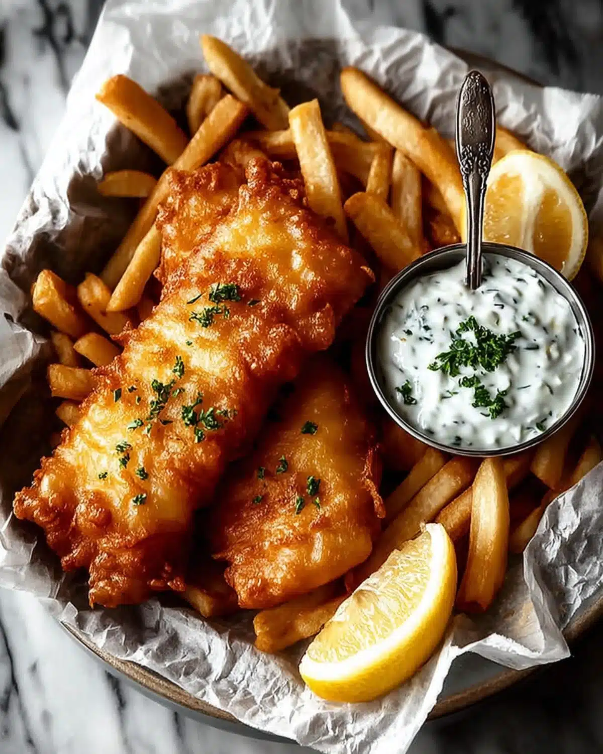 Battered Fish and Chips Recipe – Easy Crispy Classic Dinner