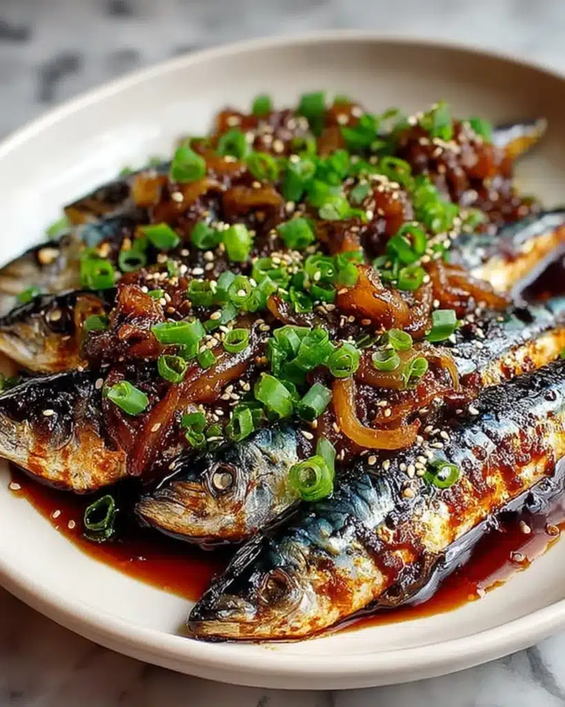 Smoky Mackerel Bulgogi | Korean Grilled Fish Recipe