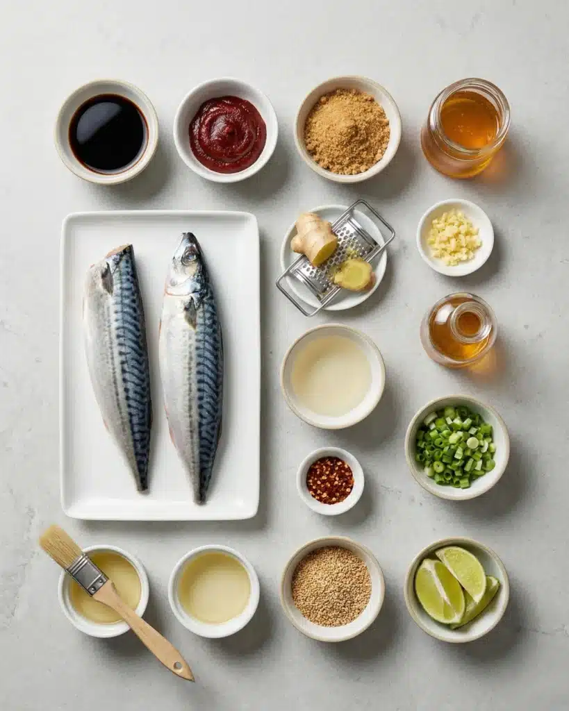 Smoky Mackerel Bulgogi | Korean Grilled Fish Recipe