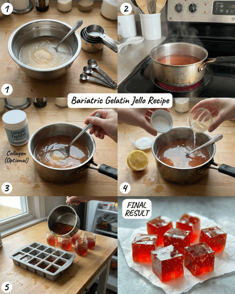Bariatric Gelatin Jello Recipe – My 3 Ingredient Weight Loss Trick