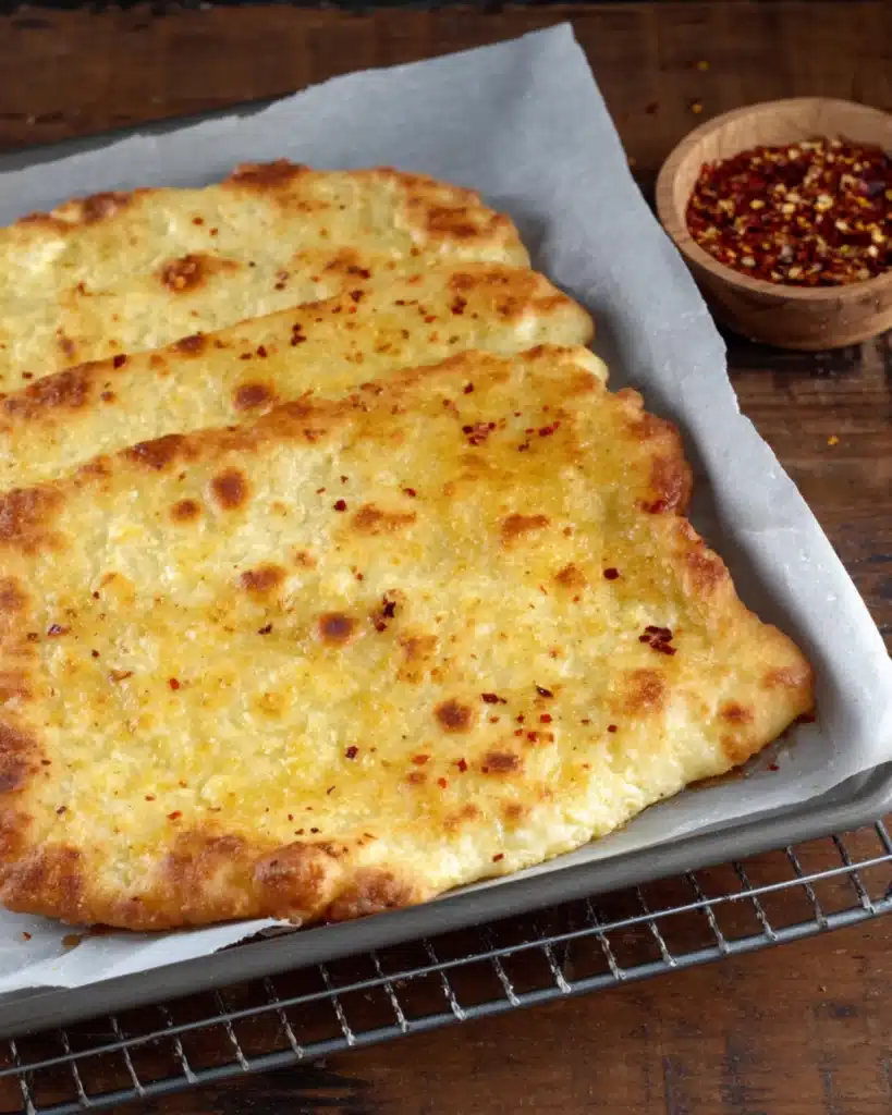 Cottage Cheese Flatbread Recipe - High Protein Lunch
